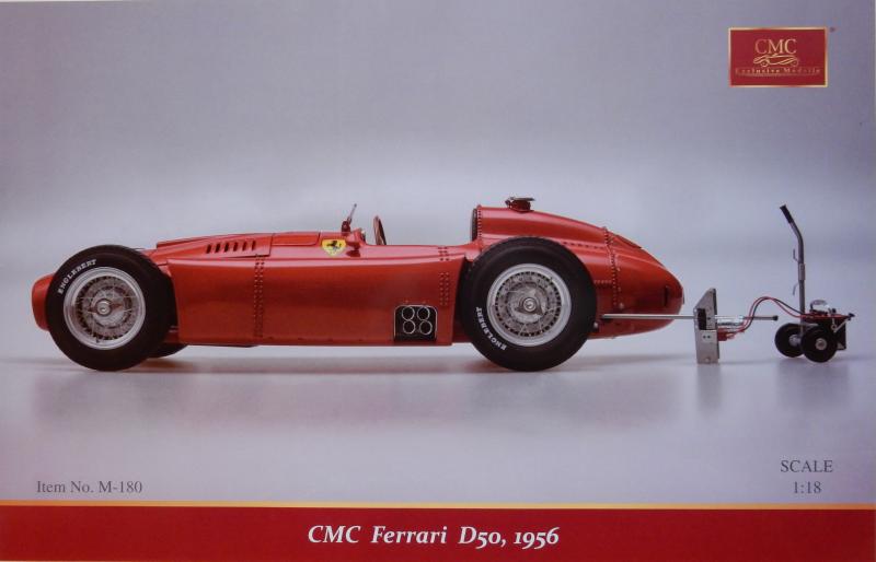Poster Ferrari D50 1956 | Modèles CMC | FABRICE LACHAVANNE - Automotive ...