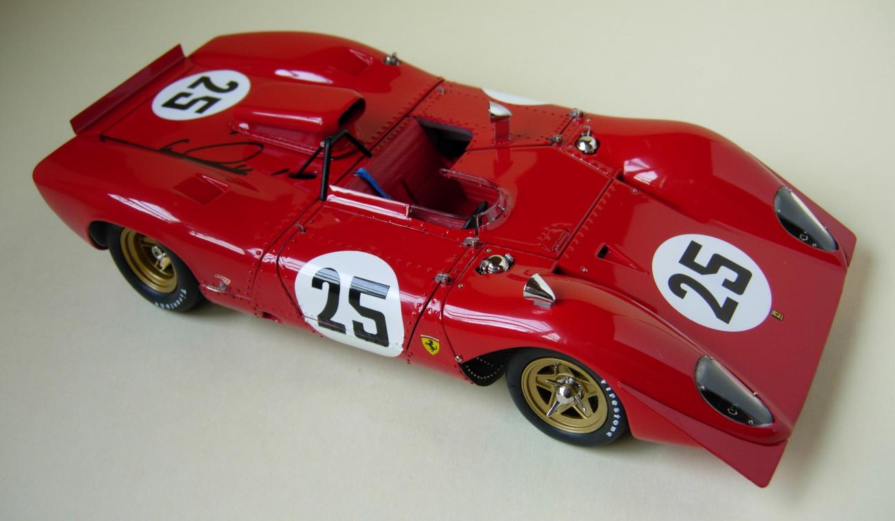 CMC M-123 _ Ferrari 312P Spyder #25 _ Signature Mario Andretti - 1969 ...