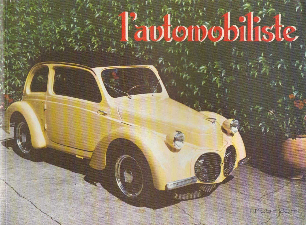 L'Automobiliste #55 | Livres et Magazines | FABRICE LACHAVANNE ...
